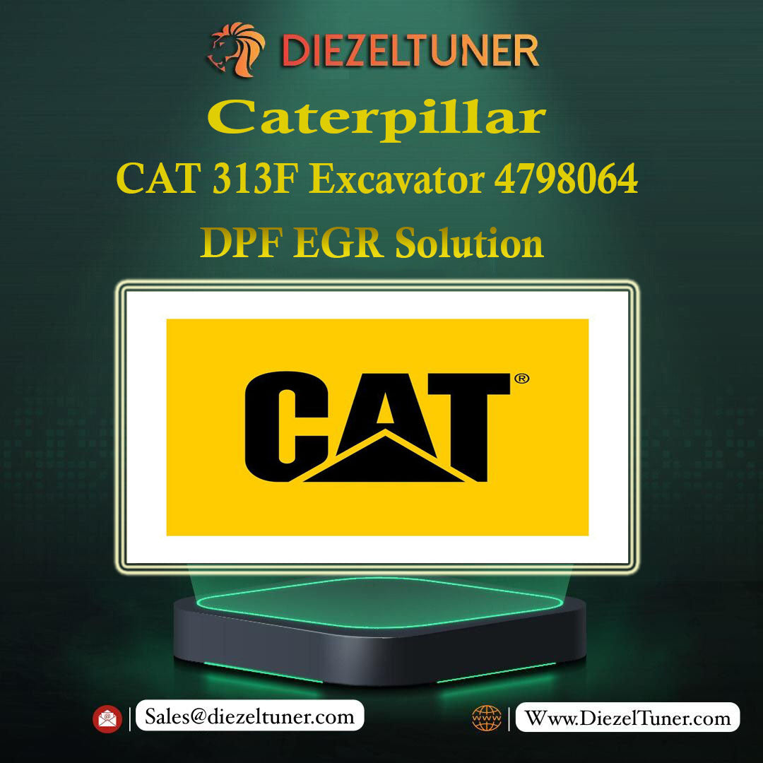 CAT 313F Excavator 4798064 | DPF EGR Delete