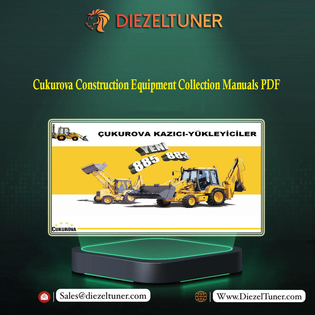 Cukurova Construction Equipment Manuals PDF Collection