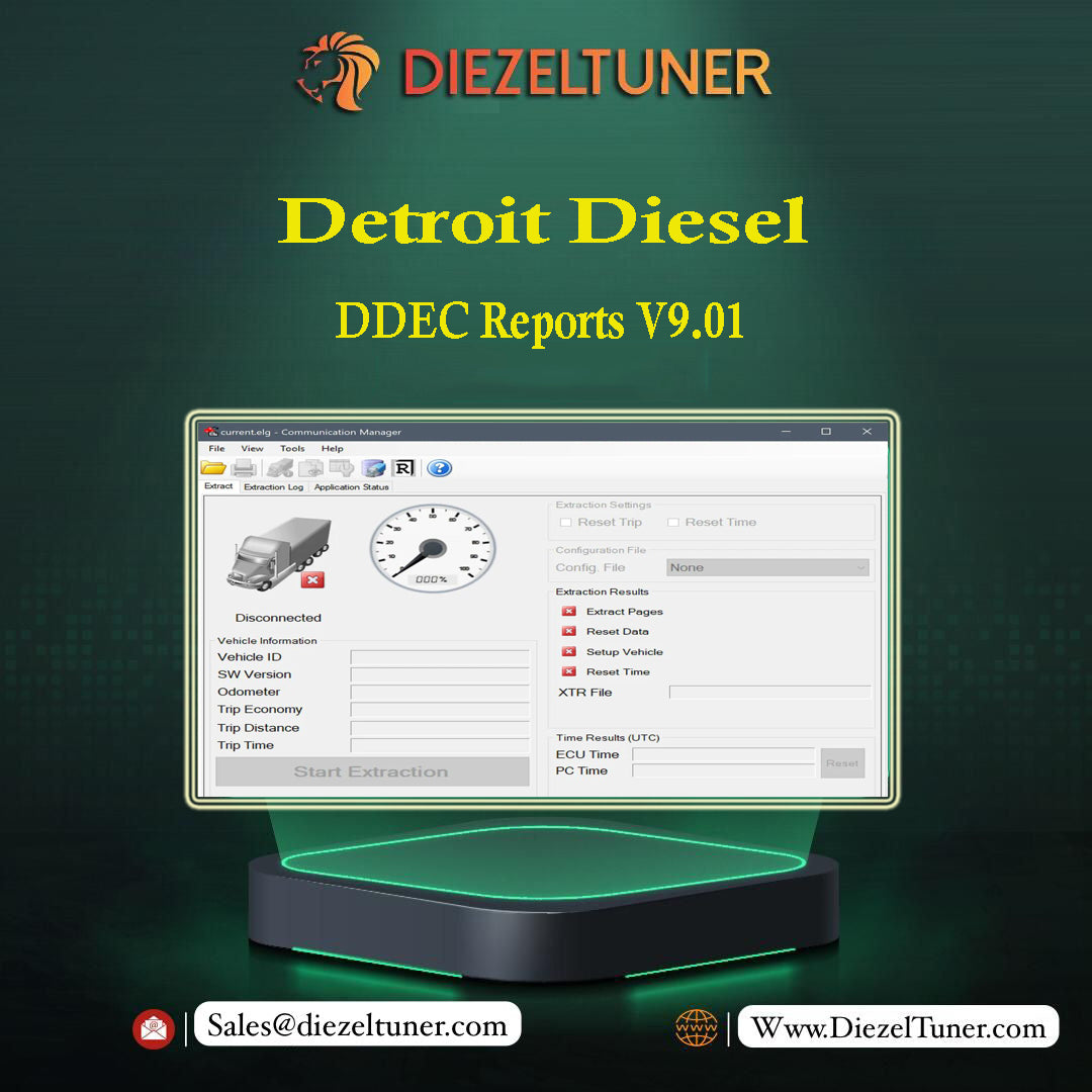 Detroit Diesel Reports V9.01 - Professional Diagnostic Software
