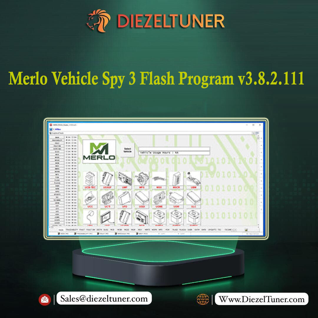 Merlo Vehicle Spy 3 Flash Program v3.8.2.111